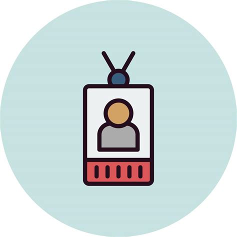 Press Pass Vector Icon 19628419 Vector Art At Vecteezy