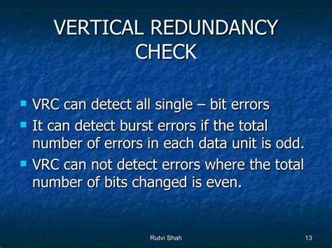 Error Detection And Correction Ppt