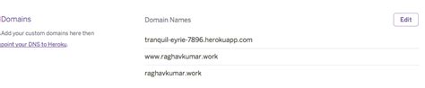 Dns Cant See My Domain Name When Using Heroku Stack Overflow