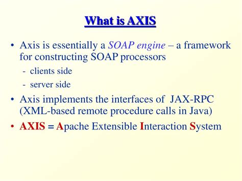 Ppt Handling Web Services With Apache Axis Powerpoint Presentation Free Download Id4395108