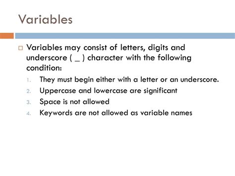 Lesson 2 Basic Of C Ppt Download