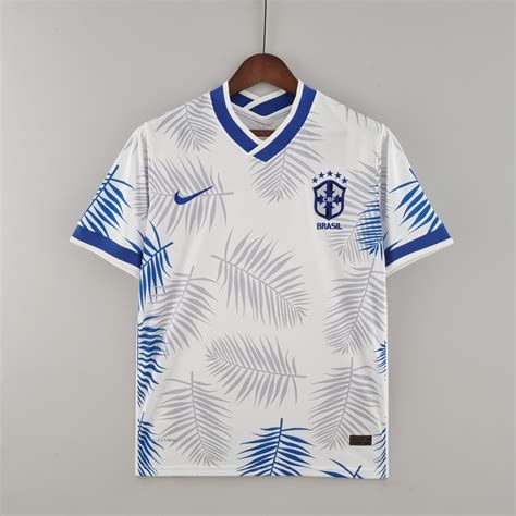 2022 2023 Brazil Away Special Kit Leaves Nostalgia Retro Kit