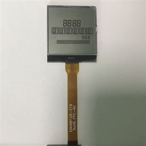 Segment Lcd Display Fpc Connector For Thermostat