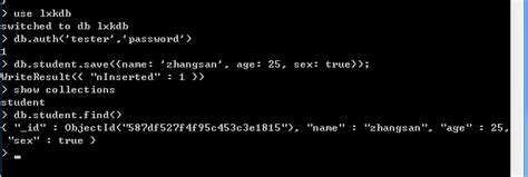 mongodb authentication 设置权限之后，新建个管理账户和一般数据库用户，在win 7 64bit 环境下测试使用实例 csdn博客