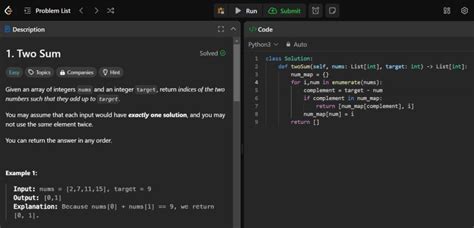 Dsa Algorithms Leetcode Python Hashmaps Optimization Mohammed