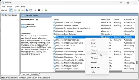 how to fix the event viewer not working in windows 11