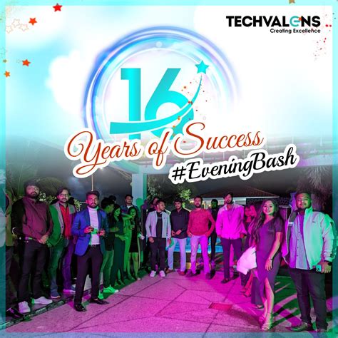 Techvalens On Linkedin Anniversarybash Techvalens