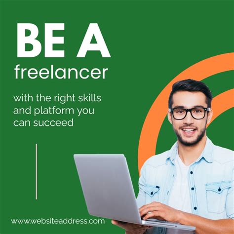 Freelancer Advertising Instagram Post Design Template Postermywall