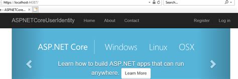 Aspnet Core 20身份和角色管理入门 程序员大本营