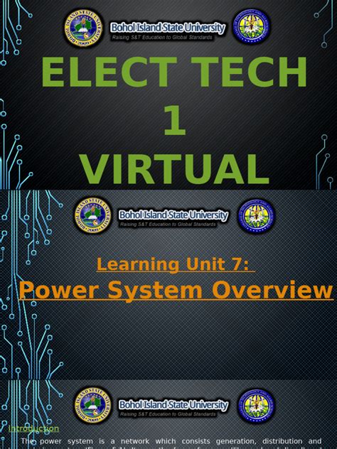 Power System Overview Pdf Electric Power Distribution Power Station