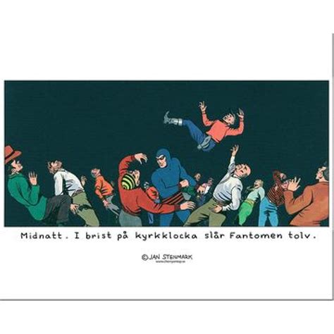 Affisch Jan Stenmark Fantomen 85108