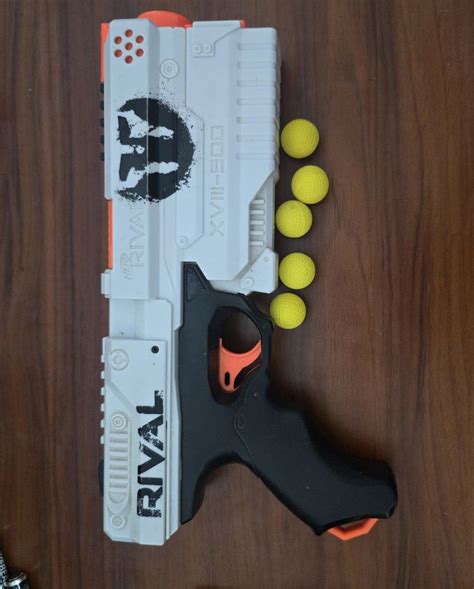 Nerf Kronos White Hobbies And Toys Toys And Games On Carousell