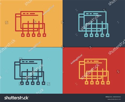 Api Web Scheme Logo Template Simple Stock Vector Royalty Free 2080040443 Shutterstock