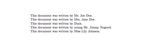 Titles If If Else Expression Using A Variable TeX LaTeX Stack Exchange