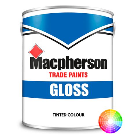 Macpherson Oil Based Gloss Tinted Colour Decorating Supplies Online