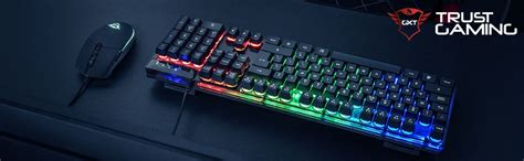 Trust Gaming Gxt 838 Azor Mouse E Tastiera Gaming Layout Italiano Qwerty Usb Anti Ghosting