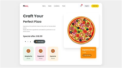 make a fast food website with html and css a complete guide codingvox
