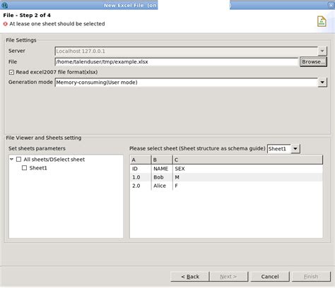 Solved File Excel Preview Fails With Permission Denied Qlik