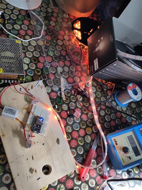 how do i even turn on ws2815 led strip r wled