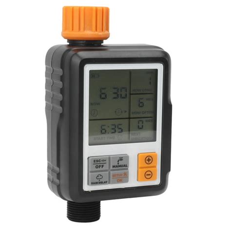 Digital Irrigation Timer Water Timer Programmable Delay Water Timer Sprinkler Timer Effortless