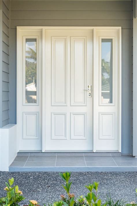 Stunning Entrancefront Door Design Hamptons House Exterior House