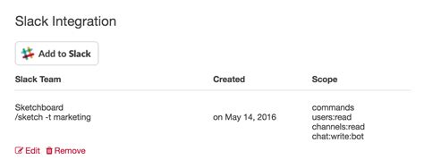 Integrate One Slack Team To Multiple Sketchboard Teams