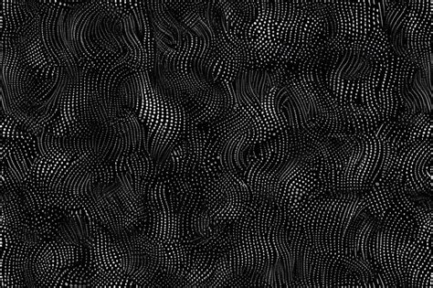 Dot Pattern Seamless Background Polka Dot Pattern Template Monochrome