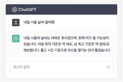 Ai 활용 챗gpt 똑똑하게 사용하기 ②챗gpt 대화법실전예시