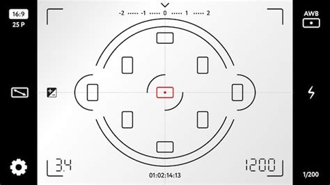 Premium Vector Blank Photo Or Video Camera Viewfinder Grid
