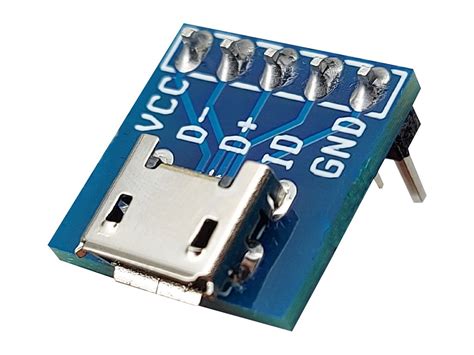 USB Type B Micro To Pin Header Fares PCB