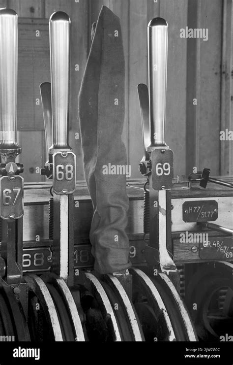 Image Of The Trade Of A Block Device Type Siemens And Halske For The Operation Of Signals And