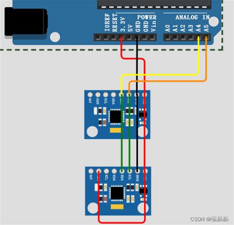 Arduino连接两个mpu6050测算姿态角arduino Calmanh库 Csdn博客