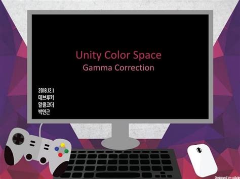 Gamma And Linear Color Space Ppt