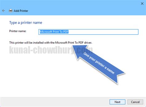 Here S How To Add Microsoft Print To PDF Printer Driver In Windows Kunal Chowdhury