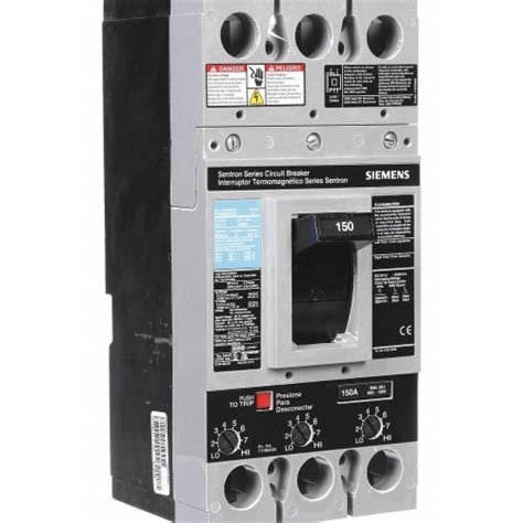 Siemens Circuit Breaker 150a 3p 600vac Fxd6 A Fxd63b150 1 Fred Meyer