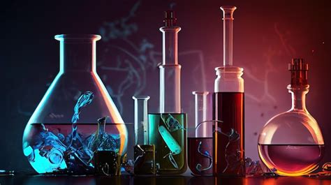 Premium Photo Abstract Laboratory Illustration