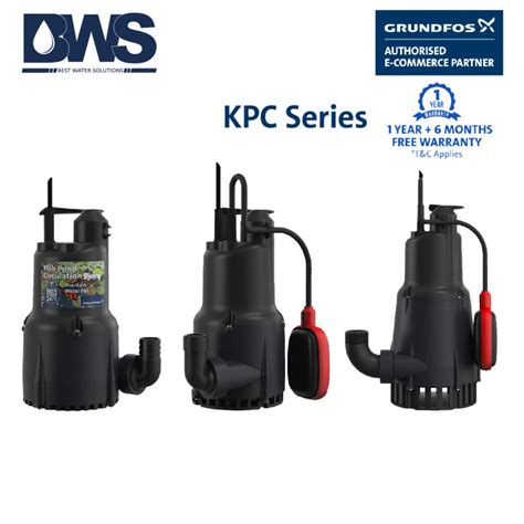 Grundfos Kpc Series Kpc 247 210 Kpc 300 A Kpc 600 A Submersible