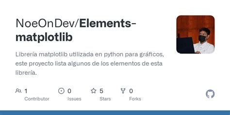 Github Noeondevelements Matplotlib Librería Matplotlib Utilizada En