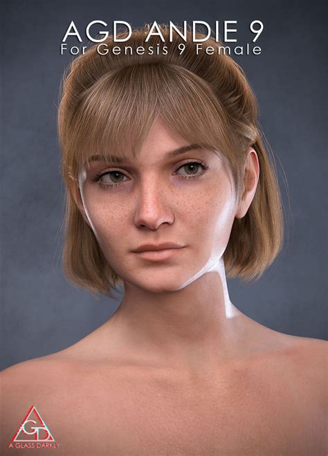 Agd Andie 9 With Custom Smile For G9 2025 Free Daz 3d Models