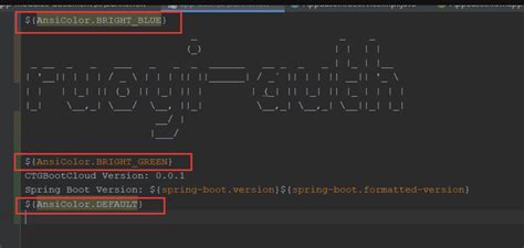 spring boot 提升你的项目形象：定制启动 banner 教程 csdn博客