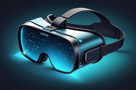 Premium Photo Virtual Reality Goggles For Simulated Experiments