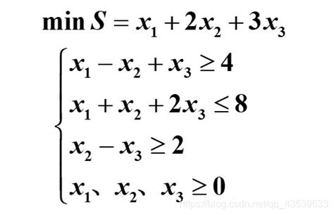 10分钟掌握对偶单纯形法对偶单纯形法求解过程 Csdn博客