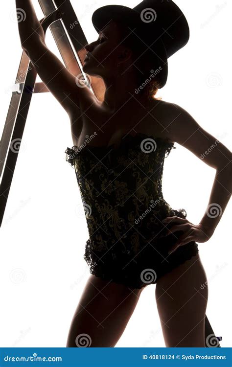Ladder Stock Photo Image Of Erotic Curves Entertainer