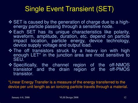 Ppt Single Event Upset An Embedded Tutorial Powerpoint Presentation Free Download Id773046