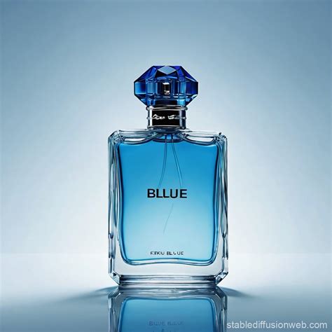 Blue Perfume Stable Diffusion Online