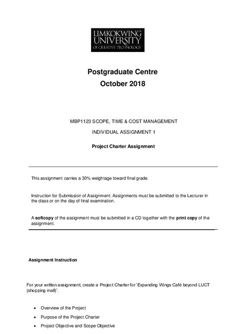 Doc Project Scope Assignment 1 Salah Eddin