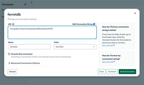 Visually Explore Your Ferretdb Data With Mongodb Compass Ferretdb Blog