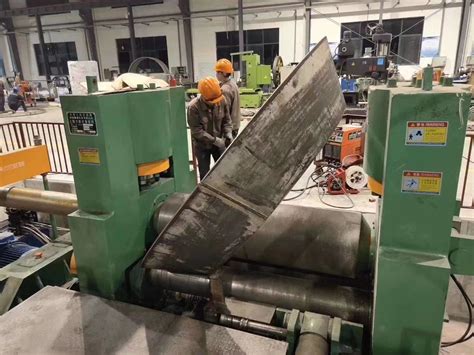 Three Rollers Cnc Sheet Plate Rolling Machine With Plc Cnc Sheet Plate Rolling Machine And Cnc