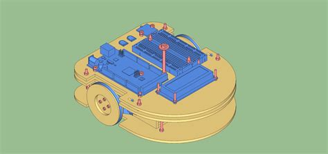 Antonio Vallecillos Dibujo Técnico Tecnología Arduino Robot v