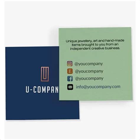 Square Card At Best Price In Ghaziabad Uttar Pradesh Inkspire